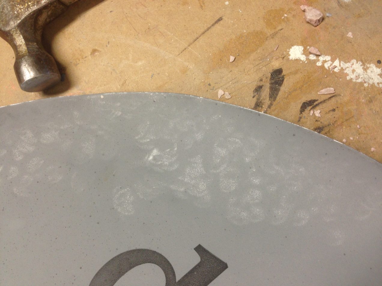 I made shields out of satellite dishes