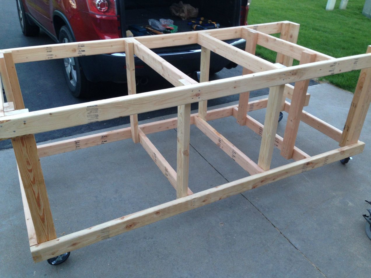 I Built a Rolling Workbench